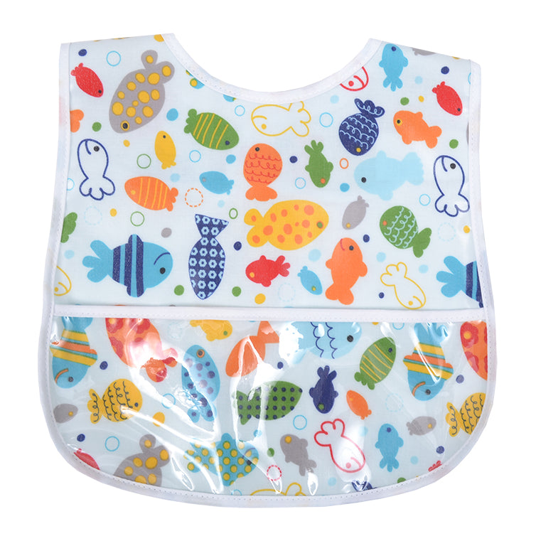 Fish Laminated Bib – The Providence Shoppe