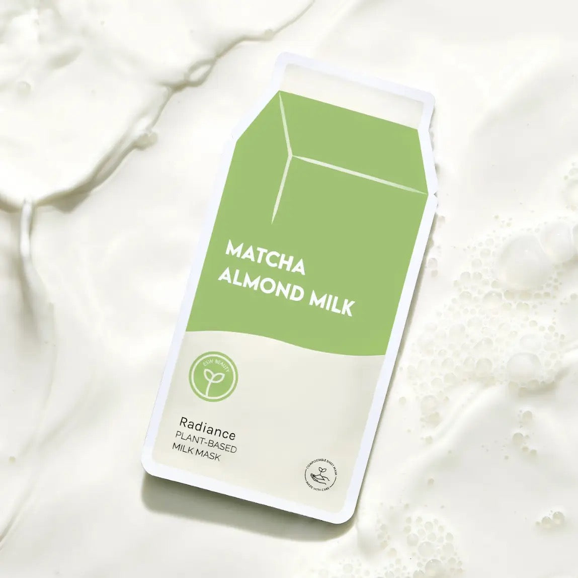 Matcha Almond Milk Sheet Mask – The Providence Shoppe
